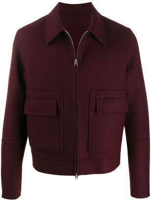 AMI Paris Half-Lined Two Buttons Jacket - ShopStyle