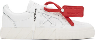 Off-White Vulcanized low-top sneakers - ShopStyle