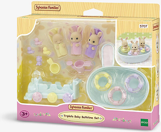 Sylvanian Families Triplets Bathtime Playset - ShopStyle Children's Dolls