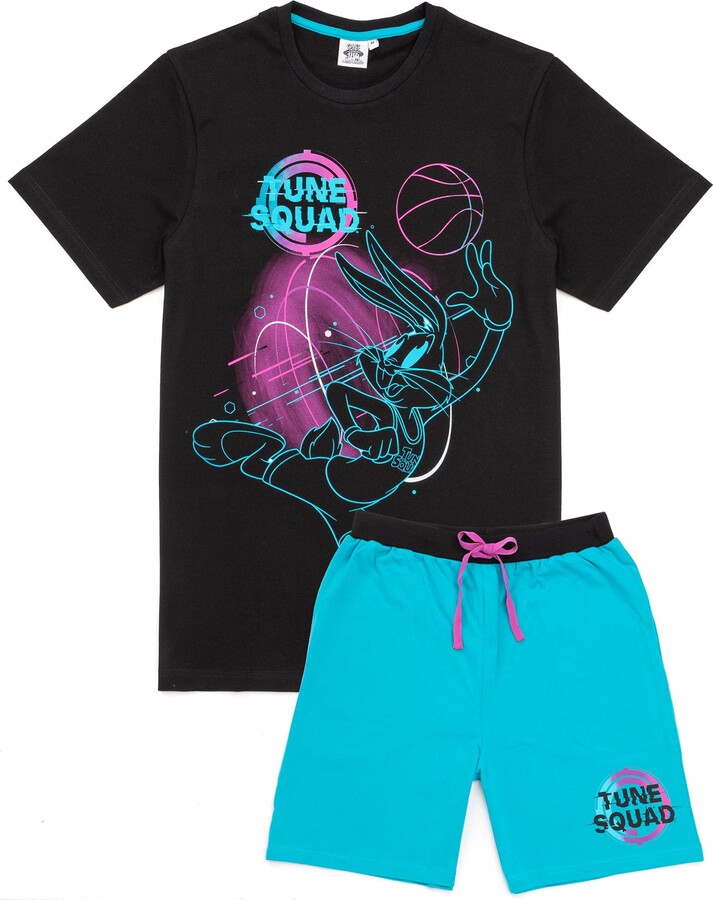 SPACE JAM Pyjamas For Men | Adults Looney Tunes Tune Squad Bugs Bunny ...