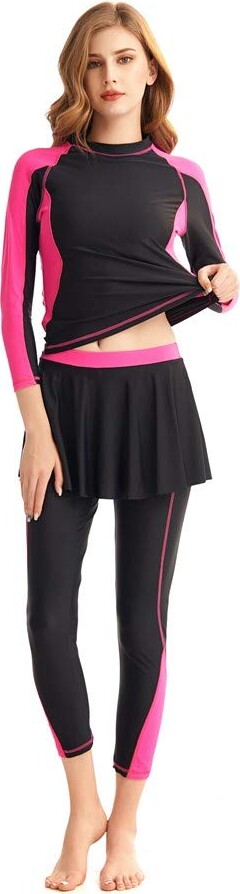 North Star Full Body Swimsuit for Women Rash Guard Long Sleeve Long Leg ...