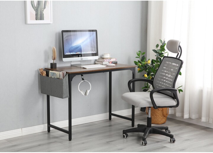 Global Pronex Study Computer Desk 40" Home Office Writing Small Desk ...