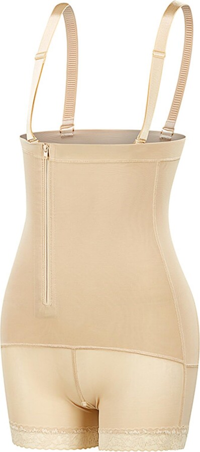 Limtula Women Open Chest Side Zipper Full Body Shaper Lift Up Butt ...