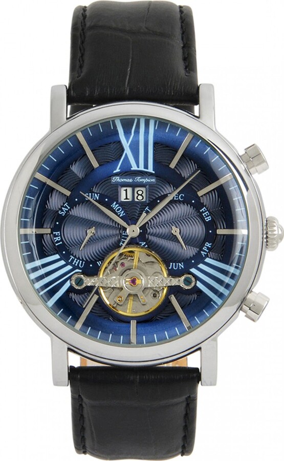 Thomas Tompion TT-5113 Whitefriars 45mm Automatic Watch - ShopStyle