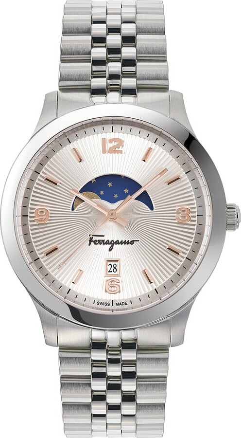 Ferragamo Men's Duo Moonphase Watch - ShopStyle