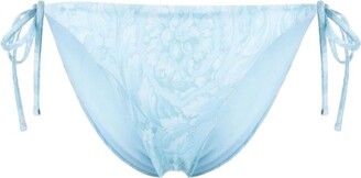 Versace Swim Slip Lycra Waist Recycled Baroque Ss92 All Over - ShopStyle