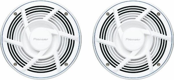 Pioneer 8-in - 2-way, 200w Max Power, Water-resistant IMPP Woofer Cone, 3/8-in Tweeter Dome ...