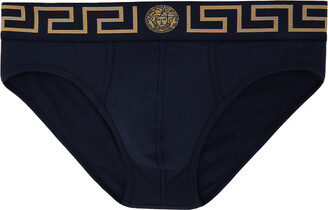 Versace Greca border briefs - ShopStyle