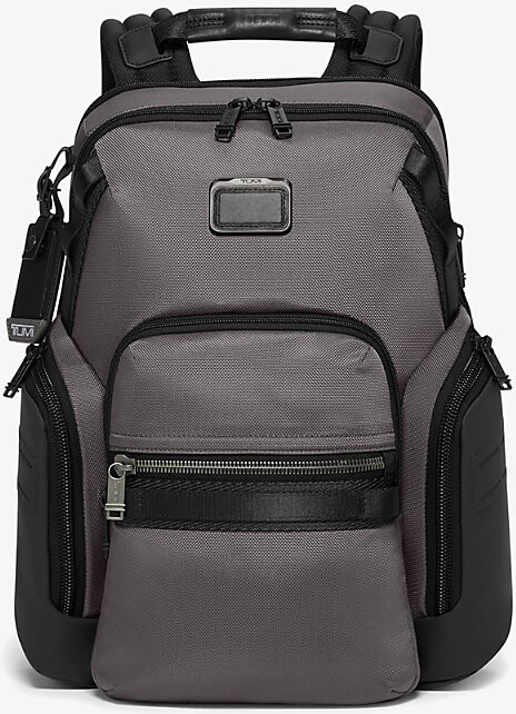 Tumi Womens Charcoal Navigation Shell Backpack - ShopStyle