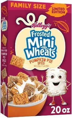 Frosted Mini-Wheats Frosted Mini Wheats Pumpkin Spice Cereal - 20oz ...