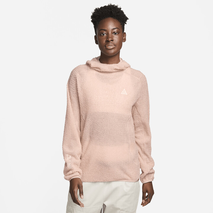 Nike Women's ACG "Wolf Lichen Caps" Mid Layer in Pink - ShopStyle ...