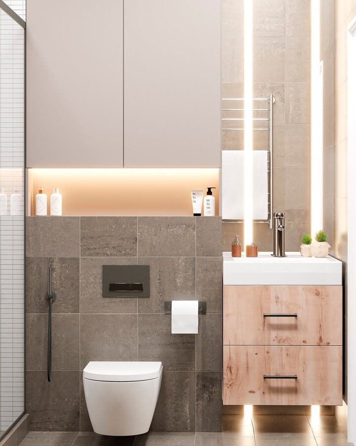 NelsonCabinetry Nelson Cabinetry 24" Rustic Oak European Flat Panel ...