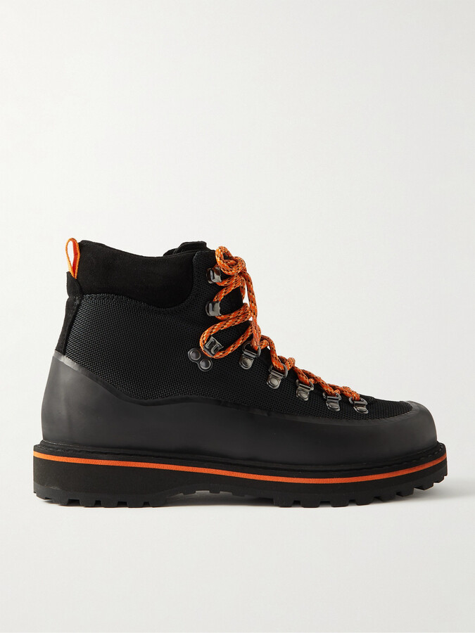 Mr P. + Diemme Roccia Vet Sport Leather-Trimmed Mesh and Rubber Hiking ...