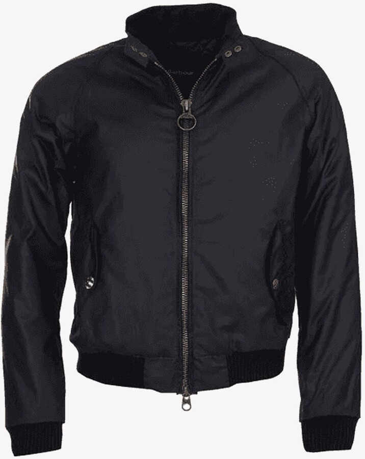 Barbour International SMCQ Merchant Wax Bomber Jacket - ShopStyle