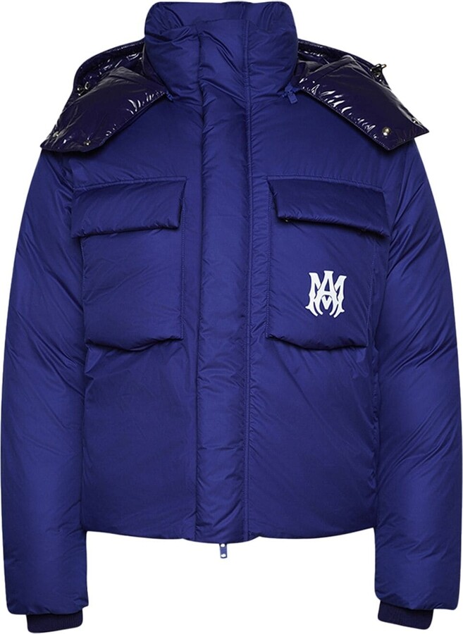 Amiri Logo-Embroidery Padded Jacket - ShopStyle Down & Puffer Coats