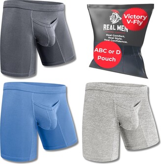 RM Real Men Real Men Bulge Enhancing Pouch Underwear for Men – 1 or 3 ...