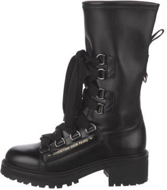 Christian Dior Combat Boots - ShopStyle