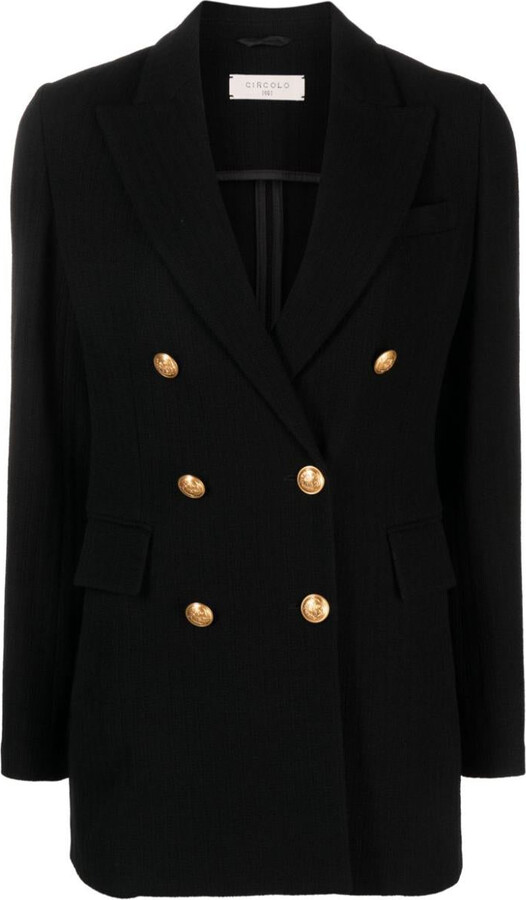 Circolo 1901 Double-breasted blazer - ShopStyle