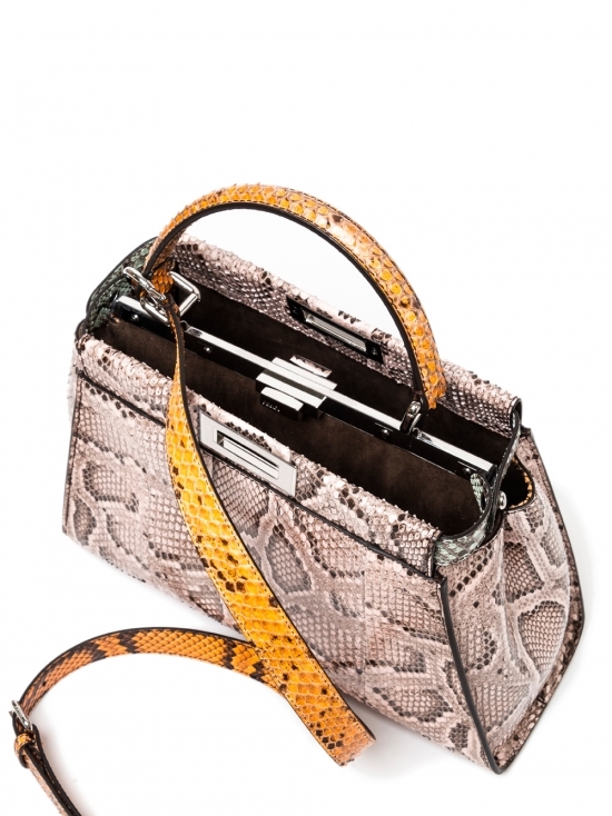 Fendi Python Peekaboo Bag - ShopStyle