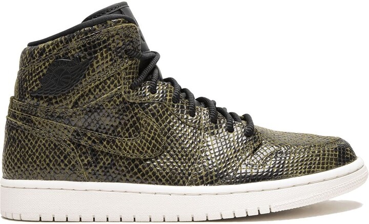 Jordan Retro Hi snakeskin - ShopStyle Sneakers & Athletic Shoes