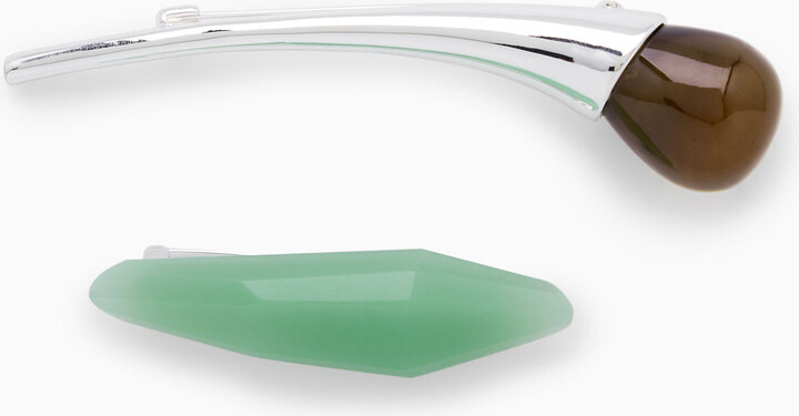 COS Semi-Precious Stone Brooch - ShopStyle Rings