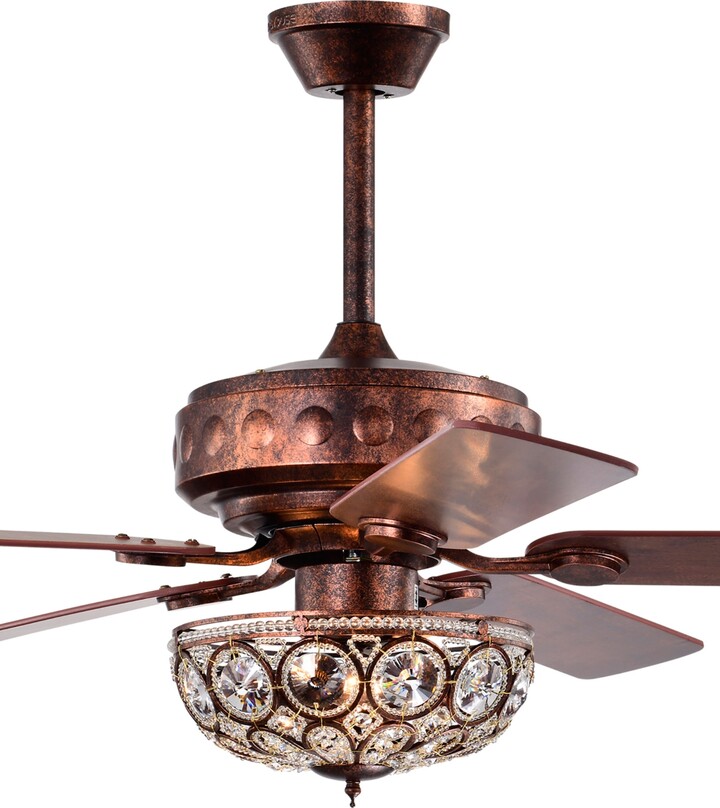 Home Accessories Jasiah 52" 3-Light Indoor Ceiling Fan with Light Kit ...