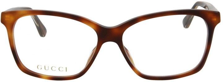 Gucci Rectangle Acetate Optical Frames - ShopStyle Eyeglasses