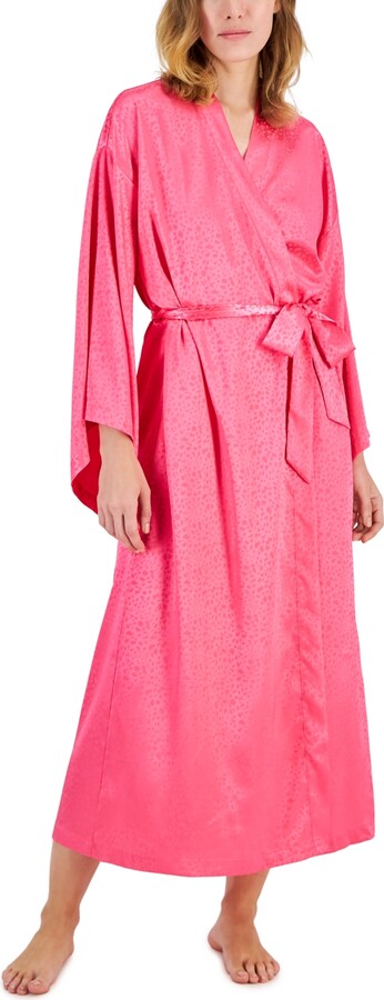 INC International Concepts Women's Animal-Print Robe, Created for Macy ...