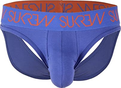 SUKREW V-Brief Royal Blue - S - Jock Strap Underwear for Men ...