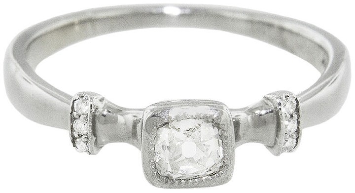 Lori Mclean Old Mine Cut Diamond Ring - ShopStyle