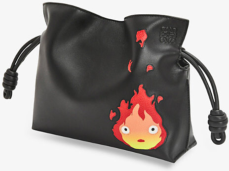 Loewe Womens Black x Howl's Moving Castle Flamenco Mini Calcifer ...