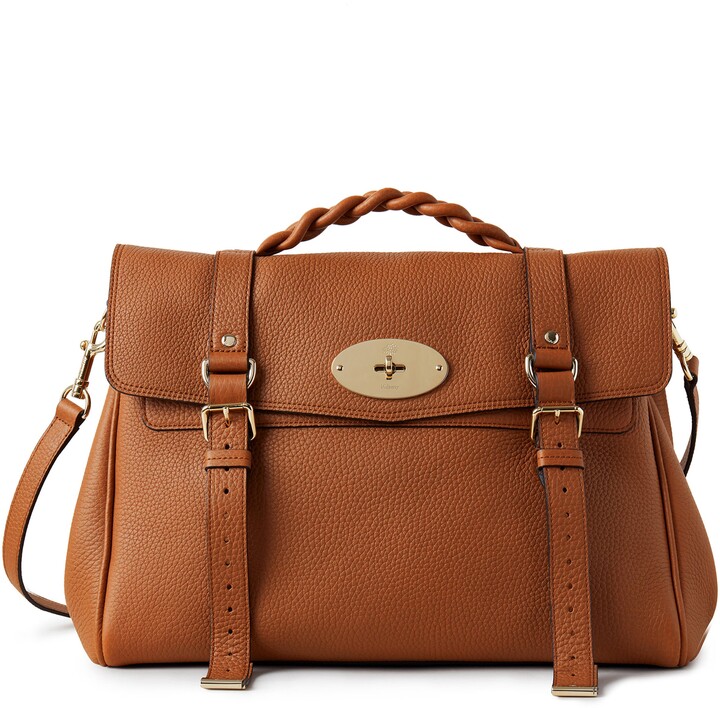 Mulberry Oversize Alexa Leather Satchel - ShopStyle