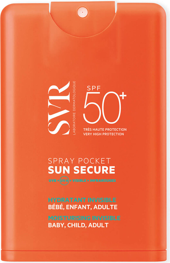 SVR Laboratoires SVR Sun Secure Pocket Spray Daily Use SPF50+ 20g ...