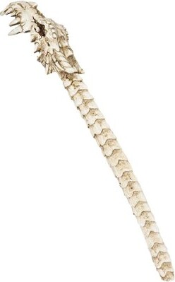 Trinx Ariello Ancient Relic Spine Bone Skeleton Dragon Hand Back Itch ...