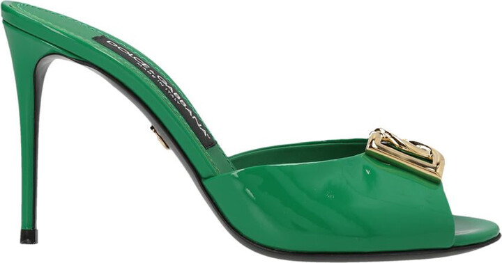 Dolce & Gabbana Logo mules - ShopStyle