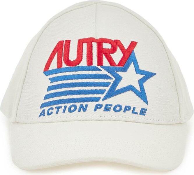AUTRY 'iconic logo' baseball cap - ShopStyle Hats
