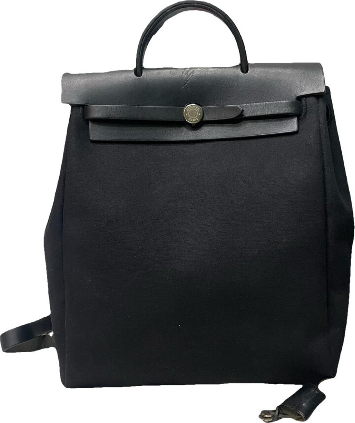 Hermes Herbag cloth backpack - ShopStyle