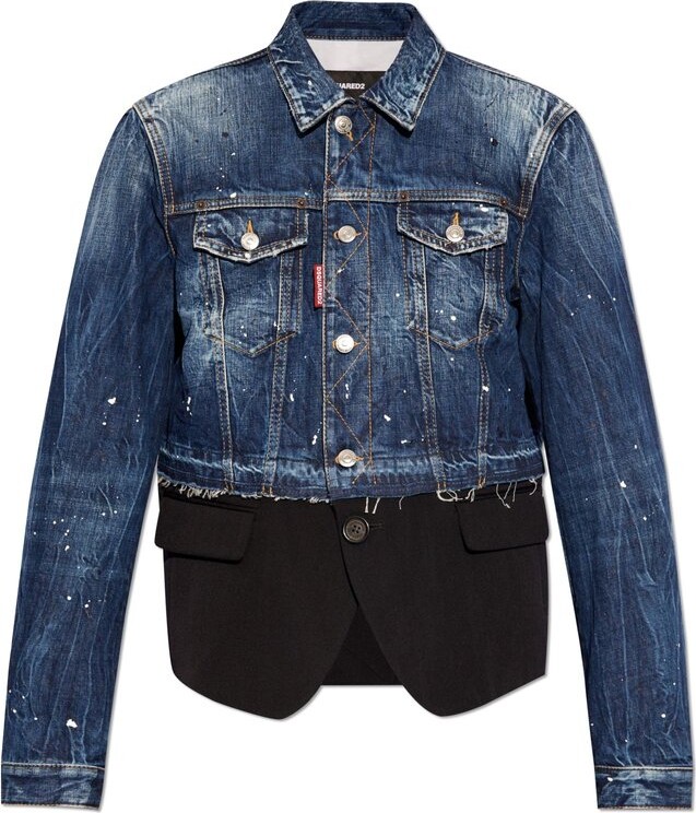 DSQUARED2 Layered Denim Jacket - ShopStyle