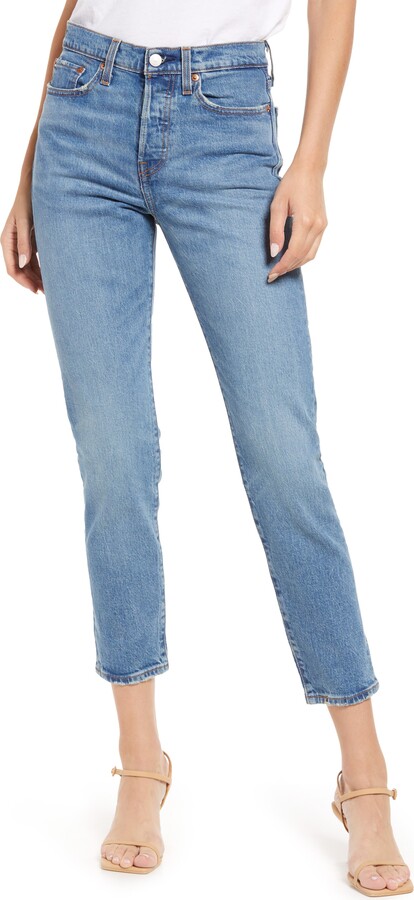 Levi's Wedgie Icon Fit High Waist Straight Leg Jeans - ShopStyle