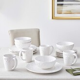 AMERICAN ATELIER Bianca White 16-Piece Dinnerware Set - ShopStyle