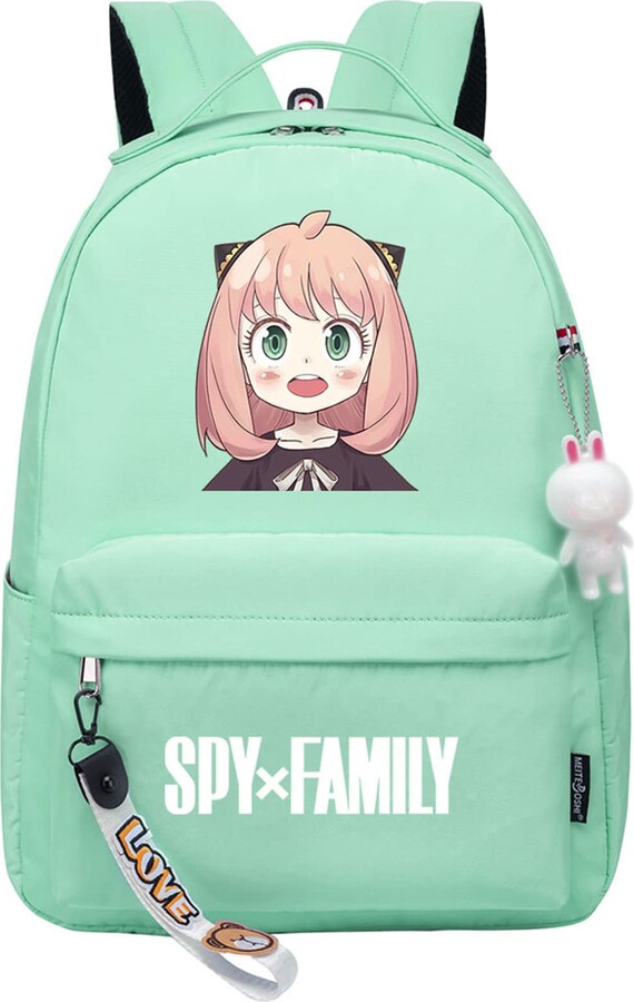 flowereyes Spy X Family School Backpack Anime Short Trip Sports Bag ...