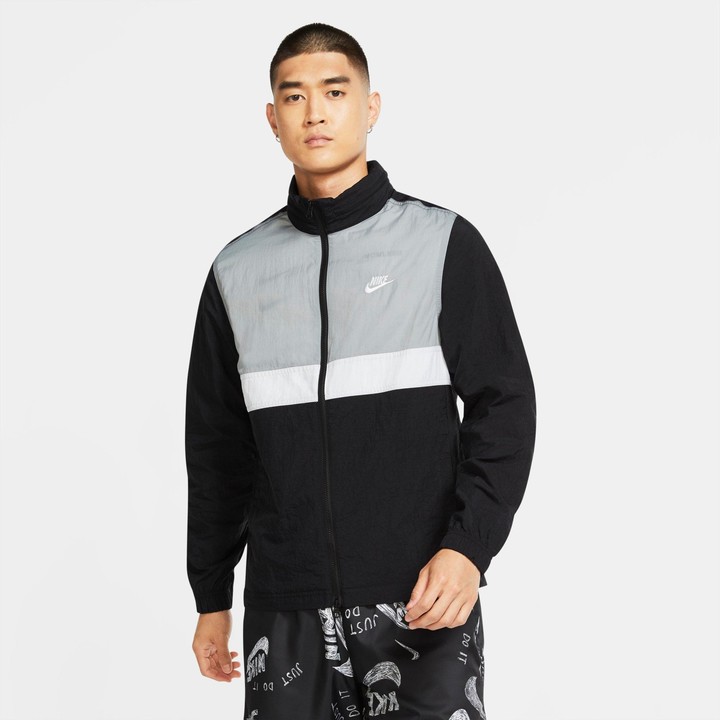 Nike Men's Sportswear Colorblock Woven Track Jacket - ShopStyle