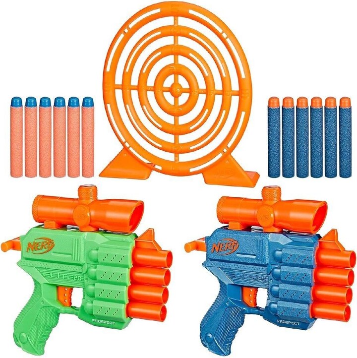 NERF Elite Face Off Dart Gun With Target - ShopStyle Pool Accessories