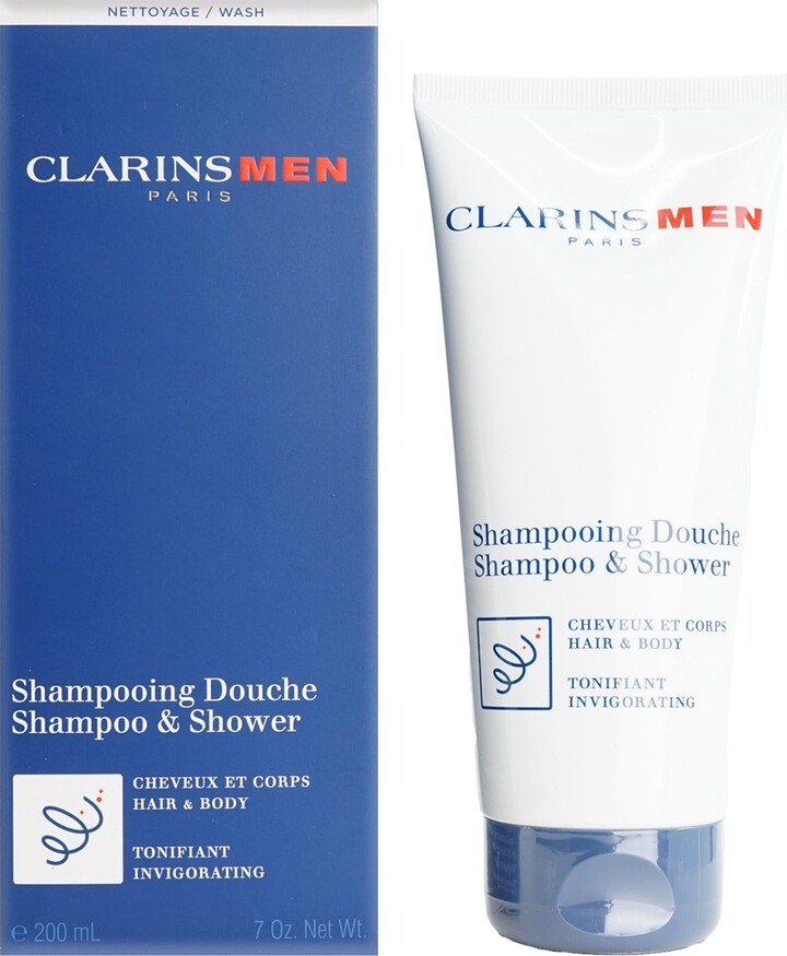 Clarins Men Shampoo & Shower Invigorating Wash 7 OZ - ShopStyle