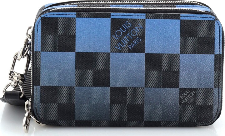Louis Vuitton Alpha Wearable Wallet Limited Edition Damier Graphite ...