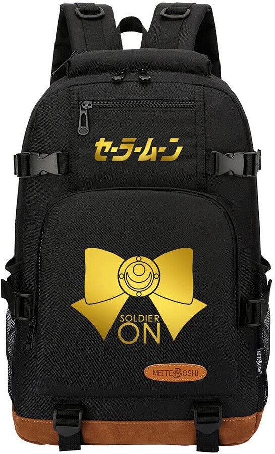 Leegt Anime Travel Bag Sailor Moon 17 Inches Anime Backpack For School ...