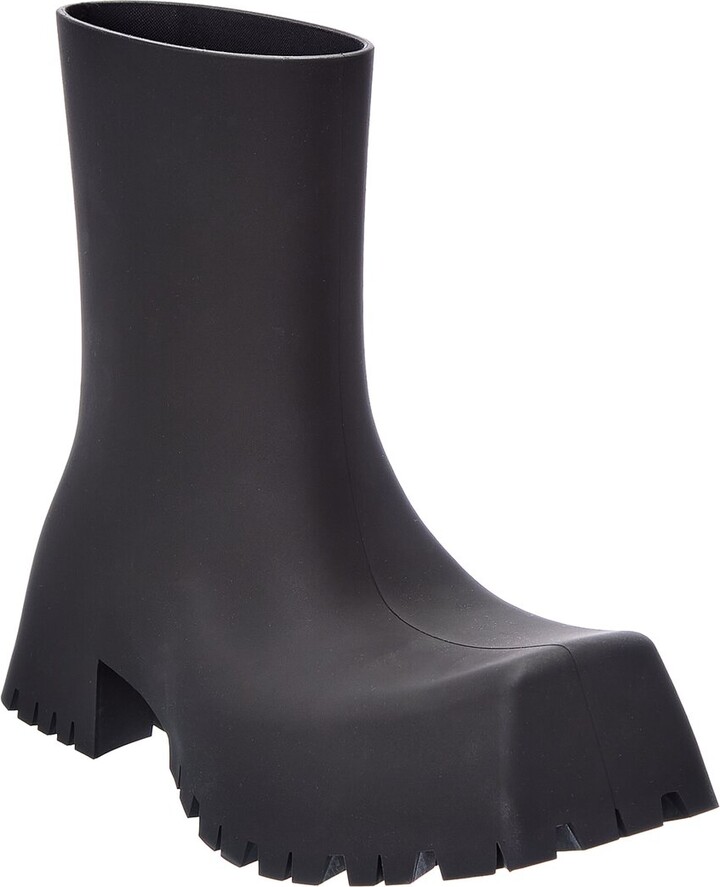 Balenciaga Trooper Rubber Boot - ShopStyle