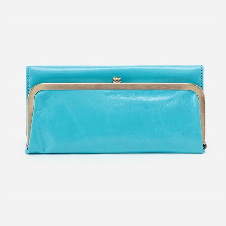 Hobo Rachel Continental Wallet In Light Aqua - ShopStyle