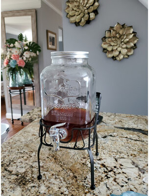 MODVAT 1 Gallon Glass Jar Beverage Dispenser with Stand - ShopStyle ...