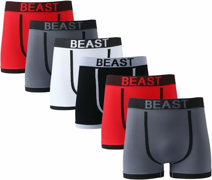 KOLLACHE Boxer Shorts Men Seamless Lightweight Comfortable Mens Boxer ...